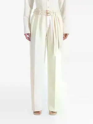Manière De Voir Double-belt Pleated Trousers