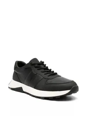 SERGIO MORETTI FIRENZE Panelled Leather Sneakers
