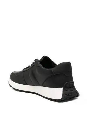 SERGIO MORETTI FIRENZE Panelled Leather Sneakers