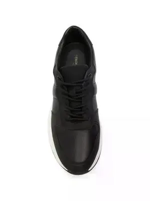 SERGIO MORETTI FIRENZE Panelled Leather Sneakers