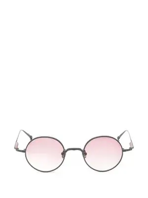 Matsuda Round-frame Engraved Sunglasses