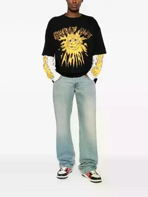 Amiri Burnt Out Lj T-shirt