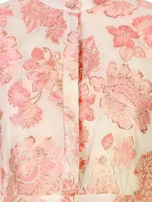 Alice + Olivia Floral Jacquard Mini Dress