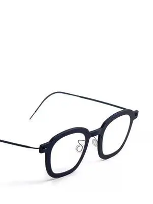 LINDBERG Square-frame Titanium Eyeglasses