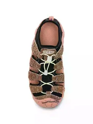Keen Panelled Cut-out Sneakers