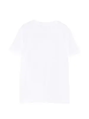 Karl Lagerfeld Embroidered Logo T-shirt - White