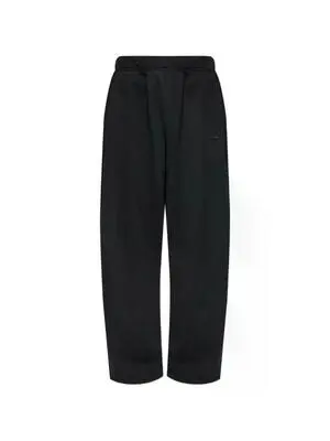 Adidas Wide-leg Track Pants - Black