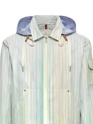 Moncler Havas Striped Shirt Jacket