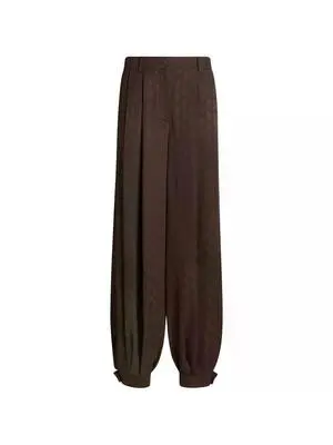 Etro Jacquard Pattern Tailored Trousers