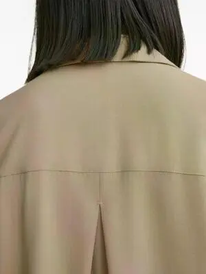 TOTEME Short Sleeve Polo Top - Neutrals