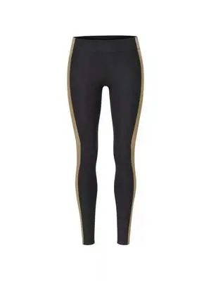 CASALL Colour-block High-waisted Leggings - Black
