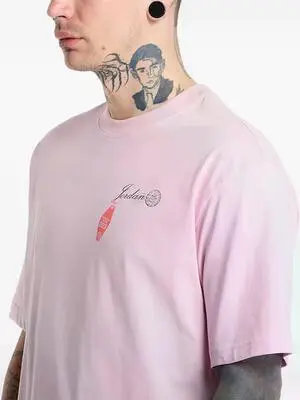 JORDAN Graphic-print T-shirt - Pink