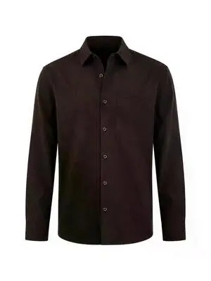 Calvin Klein Chest-pocket Long-sleeve Shirt - Black