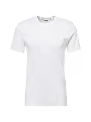 Zimmerli Business Class Crew-neck Short-sleeve T-shirt - White