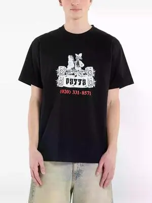 PATTA Graphic Print T-shirt - Black