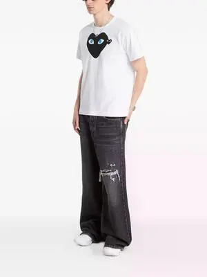 Play Comme Des Garcon Heart Print T-shirt