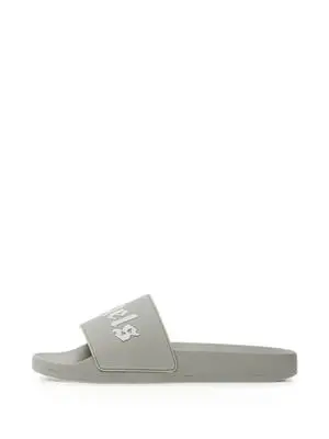 Palm Angels Logo Print Slippers