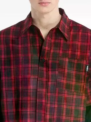 WASTED Age Tartan-pattern Shirt