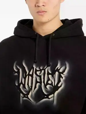 WASTED Logo Print Hoodie