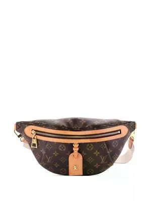 LOUIS VUITTON Monogram Canvas Belt Bag - Brown
