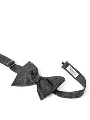 Brunello Cucinelli Cashmere And Silk Lightweight Flannel Bow Tie