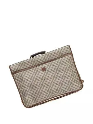 Gucci Gg Coated Canvas Travel Bag