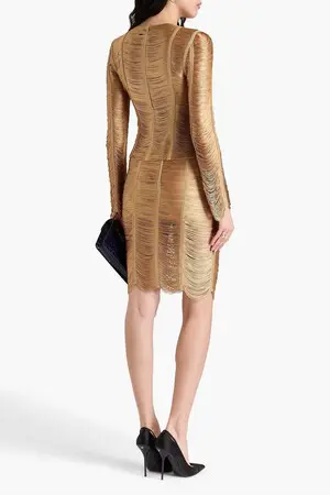 TOM FORD Fringed Openknit Top