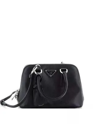 Prada Saffiano Leather Mini Crossbody Bag - Black