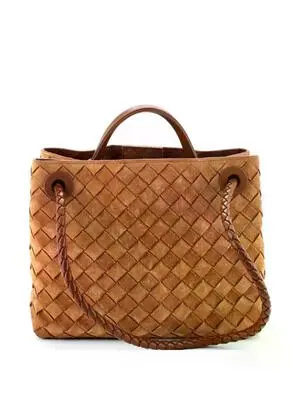 Bottega Veneta Andiamo Top Handle Bag - Brown