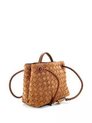 Bottega Veneta Andiamo Top Handle Bag - Brown