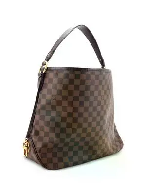 LOUIS VUITTON Damier Delightful Nm Hobo Bag - Brown