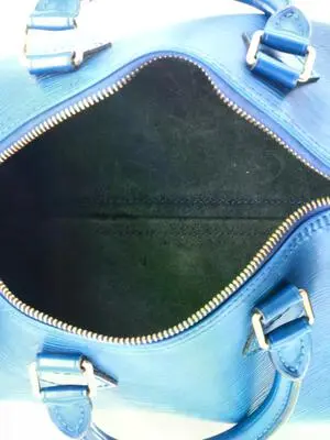 LOUIS VUITTON Speedy Satchel Epi Leather 25