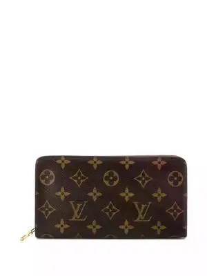 LOUIS VUITTON Porte-monnaie Zippy Wallet Monogram Canvas Small Wallets - Brown