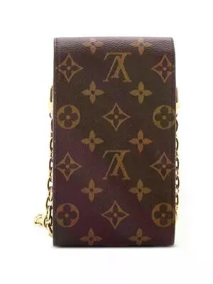 LOUIS VUITTON Monogram Canvas Metis Phone Pouch On Chain Shoulder Bag