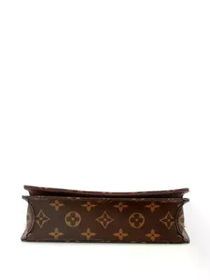 LOUIS VUITTON Lily Wallet On Chain Monogram Canvas Crossbody Bag