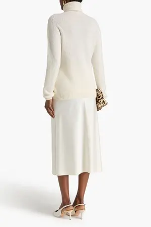 TOM FORD Cashmere And Silk-blend Turtleneck Sweater - Ivory