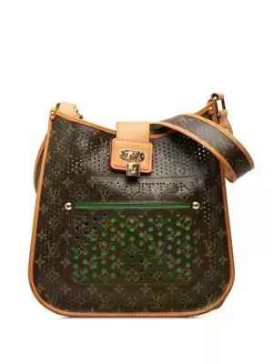 LOUIS VUITTON Monogram Musette Perforated Crossbody Bag - Brown