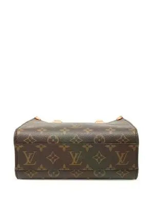 LOUIS VUITTON Monogram Sac Plat Bb Satchel