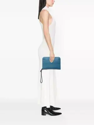Prada Saffiano Leather Clutch Bag
