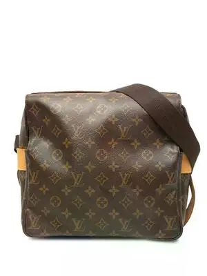 LOUIS VUITTON Monogram Naviglio Crossbody Bag - Brown