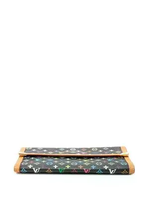 LOUIS VUITTON 2007 Monogram Multicolore Porte Tresor International Wallet Long Wallets
