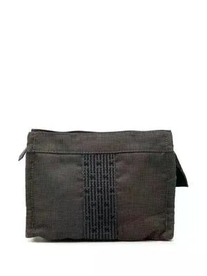 Hermès Herline Canvas Pouch - Grey