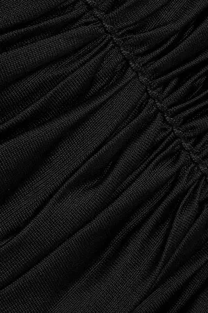 TOM FORD Ruched Silk Mini Skirt