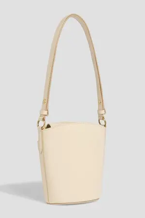 TOM FORD Whitney Leather Bucket Bag - Cream