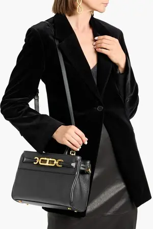 TOM FORD Whitney Chain-embellished Leather Tote