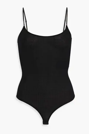 TOM FORD Cashmere And Silkblend Bodysuit Black