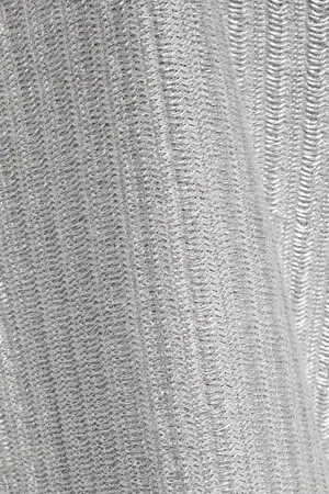 TOM FORD Metallic Ribbed Cottonblend Maxi Skirt