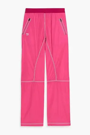 TOM FORD Shell Track Pants - Bright Pink