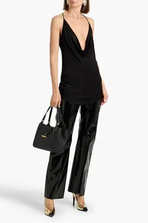 TOM FORD Draped Stretchjersey Top