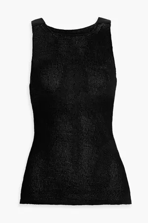 TOM FORD Knitted Top - Black